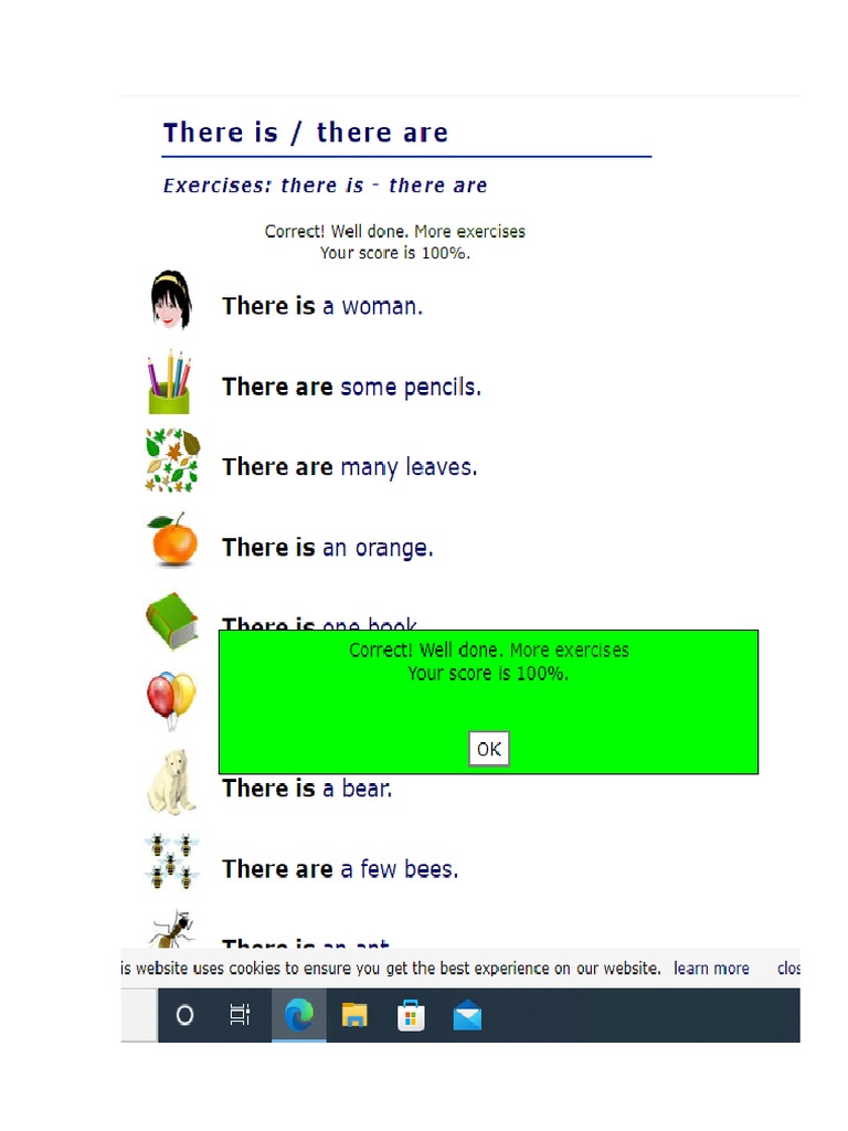 There Is There Are | PDF