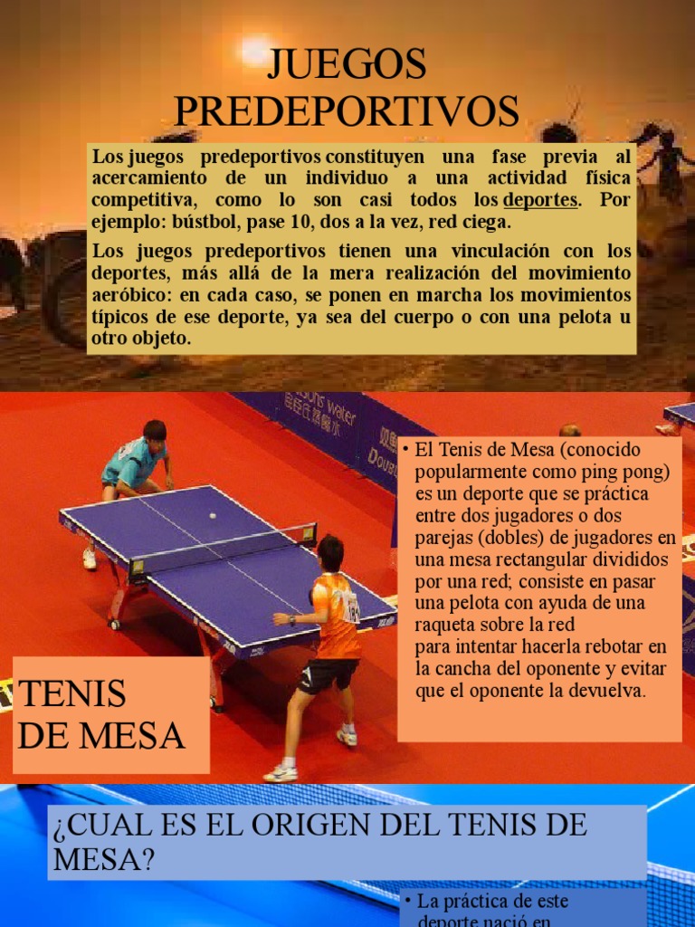 Cadena Keila 3a Ogs Juegos Predeportivos | PDF | Tenis de mesa | Equipo ...