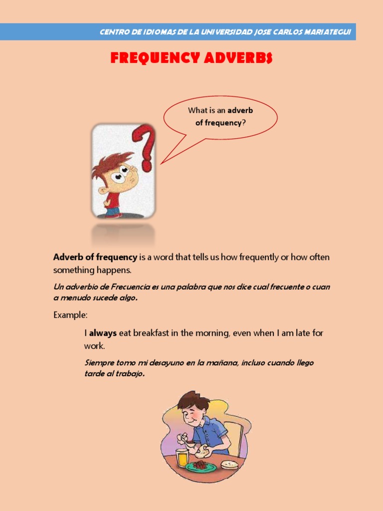 Adverbs of Frequency Explained | PDF | Verb | Linguistics