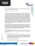 Especificaciones de Guarnición Trapezoidal | PDF | Hormigón | Física ...