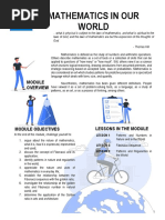 Mathematics in The Modern World | PDF | Pattern | Mathematics