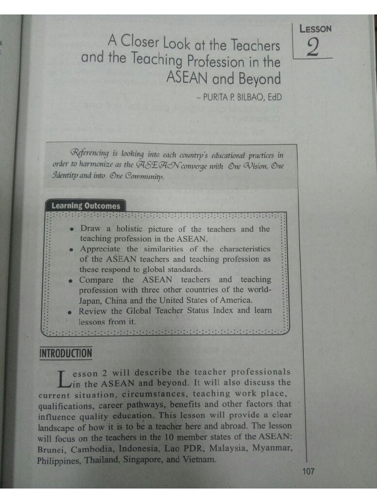 Lesson 2 A Closer Look at The Teacher... | PDF