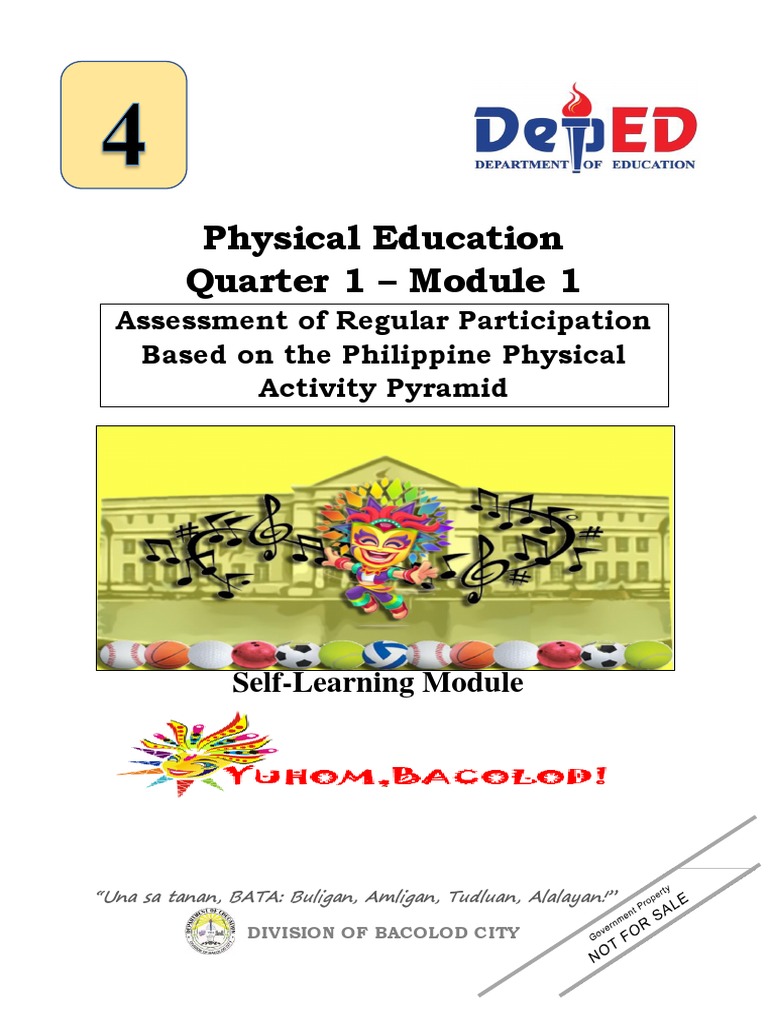 P.E 4 Q 1 Module 1 (Dagyaw) | PDF
