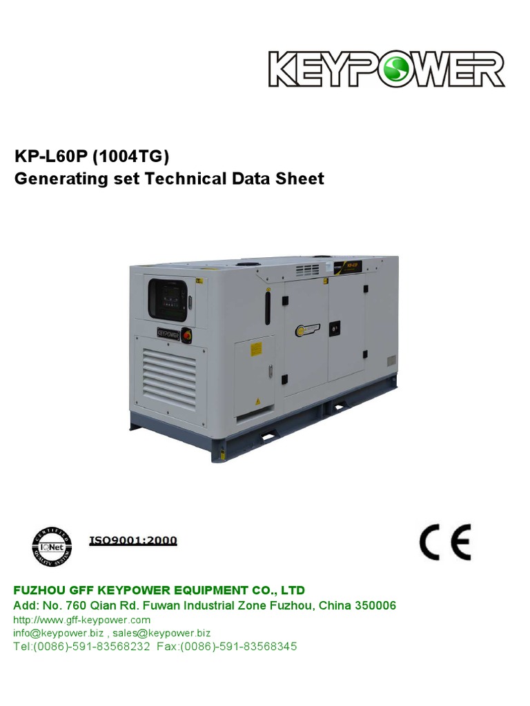 KP L60P | PDF | Power (Physics) | Propulsion