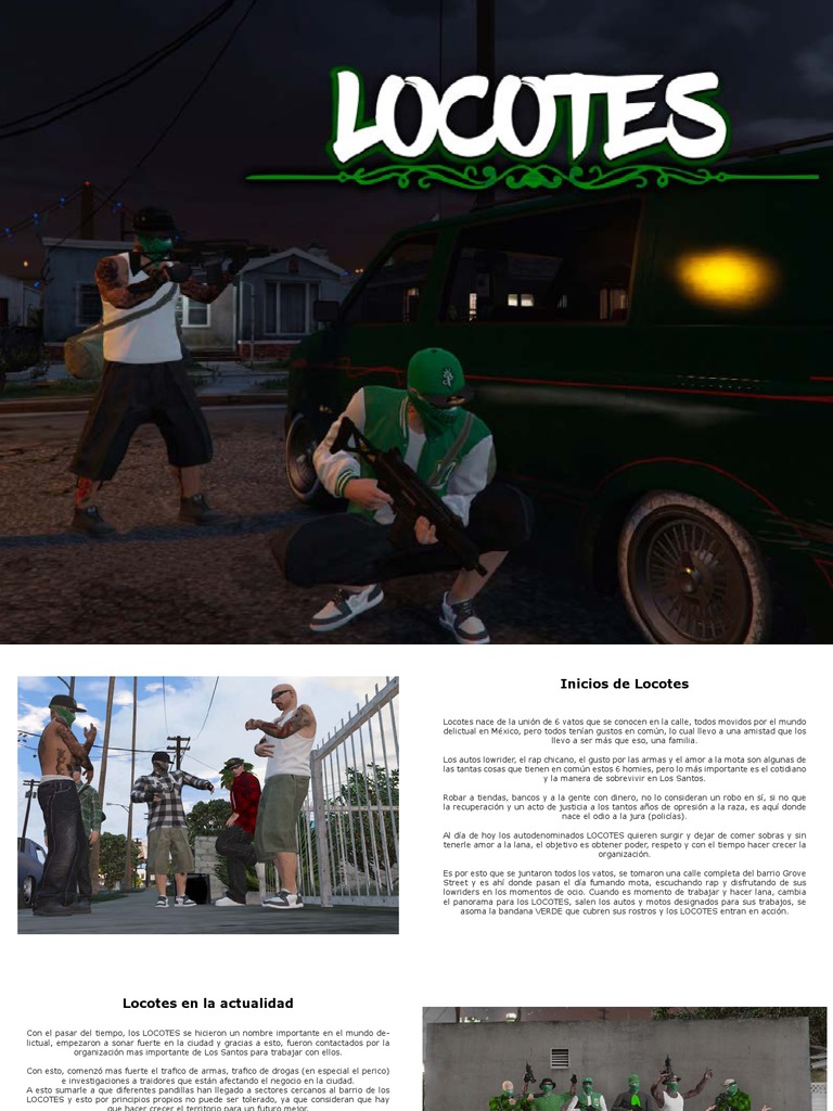 Locotes para Cartel 1 2 1 | PDF