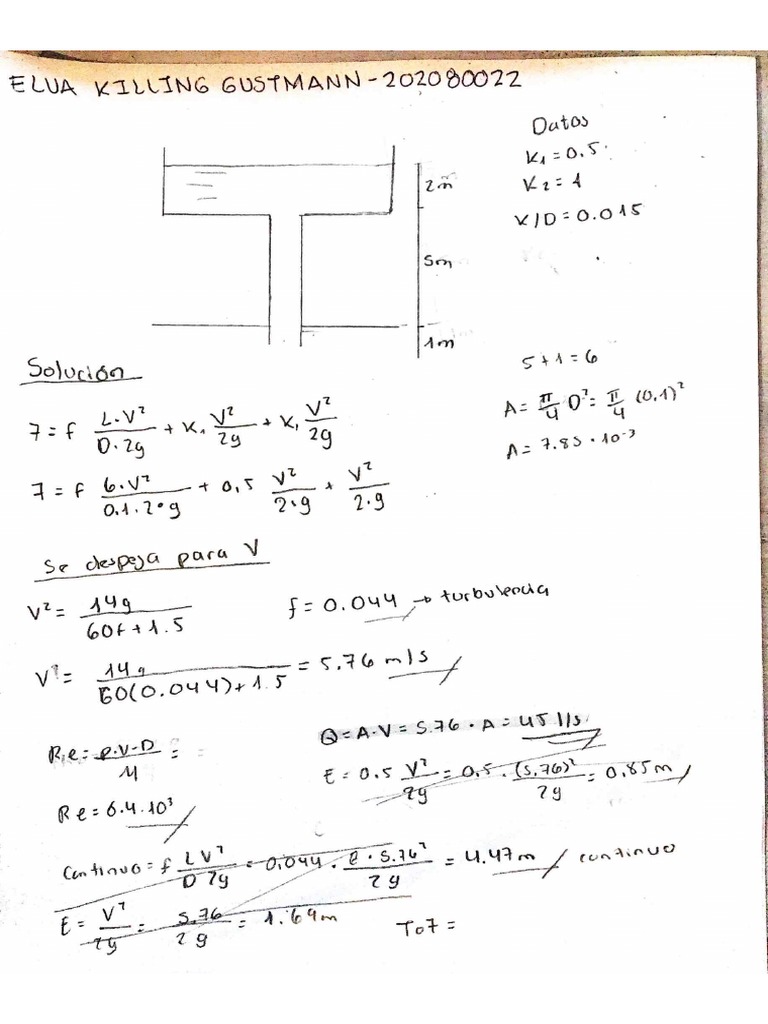 Problema2 Hidraulica | PDF