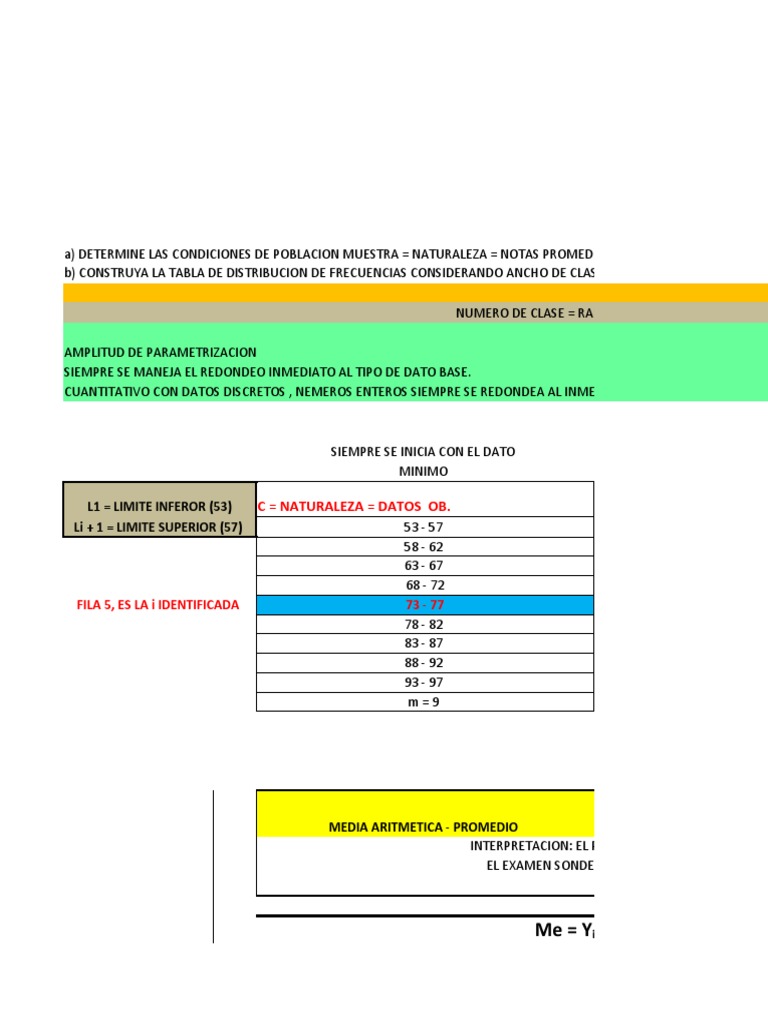 Ejercicio Ejemplo de Estadigrafos | PDF | Desviación Estándar | Aritmética