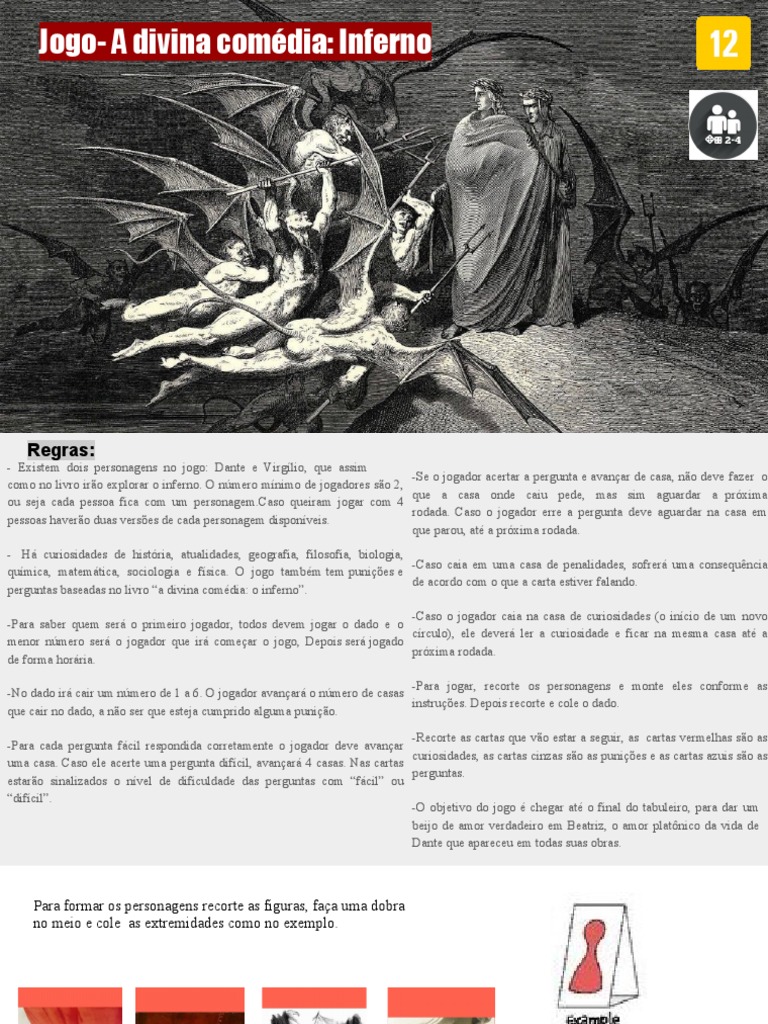 Jogo 21 B | PDF | Divina Comédia | Dante Alighieri