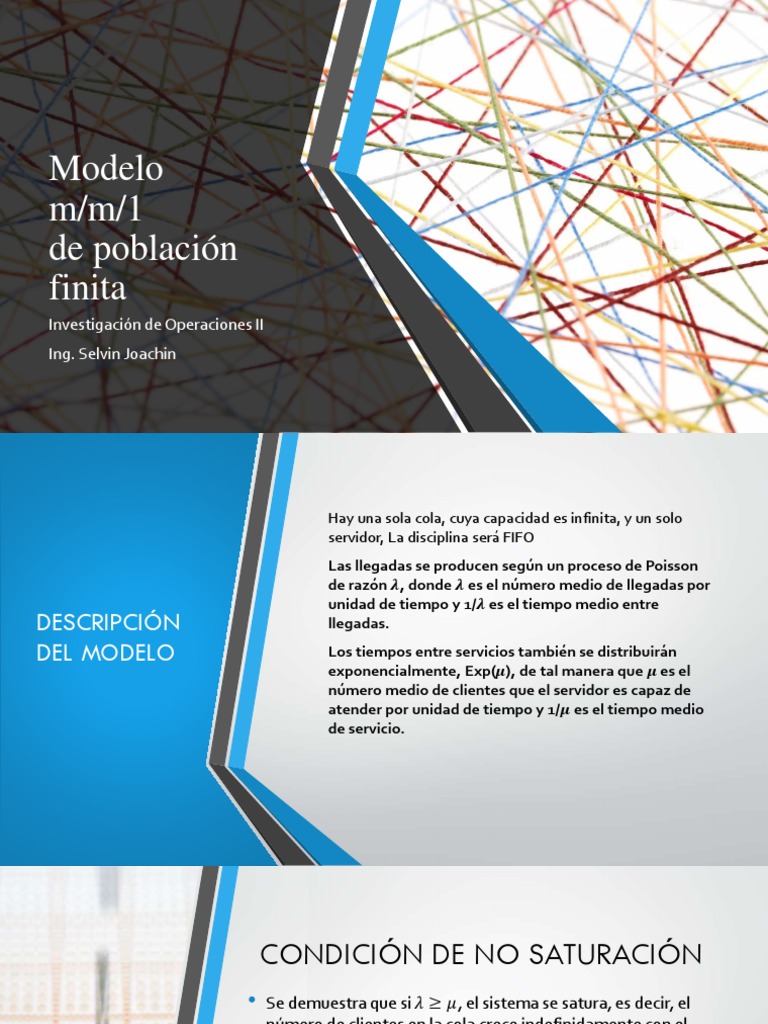 Modelo MM1 | PDF | Servidor (Computación)