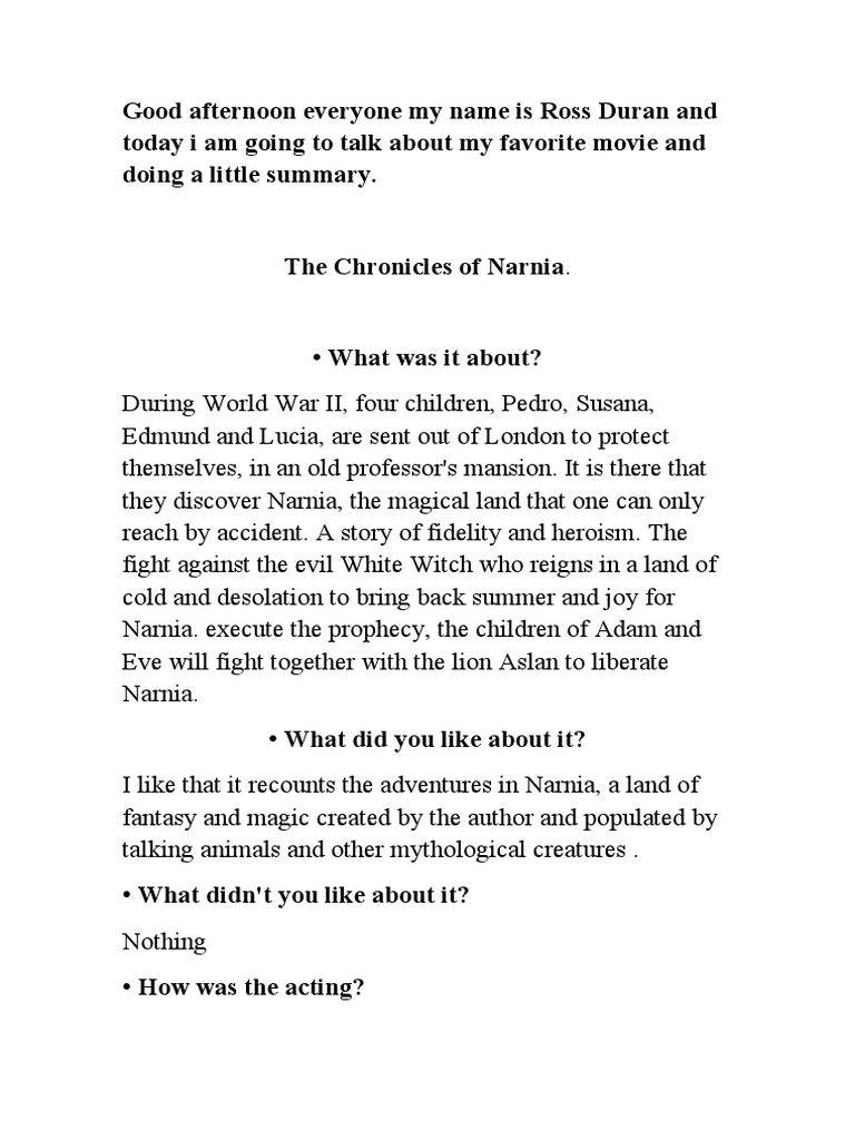 The Chronicles of Narnia | PDF