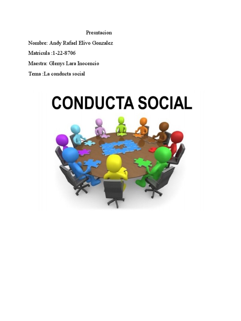 La Conducta Social | PDF
