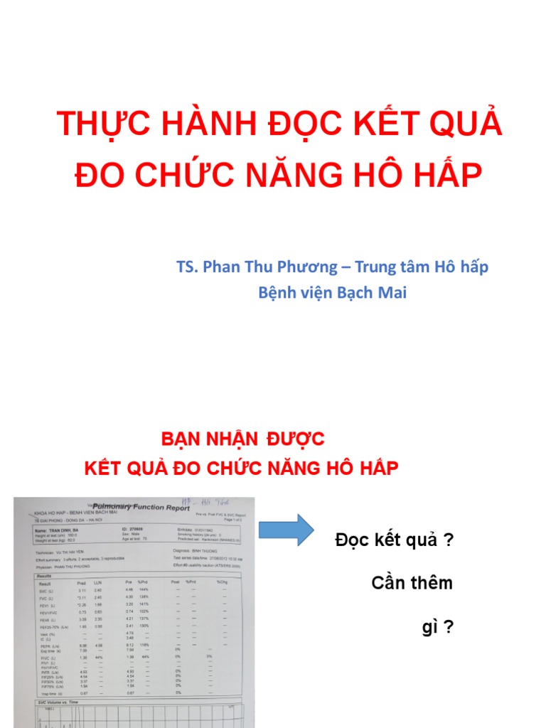 Thuc Hanh Doc Ket Qua CNHH 1 | PDF