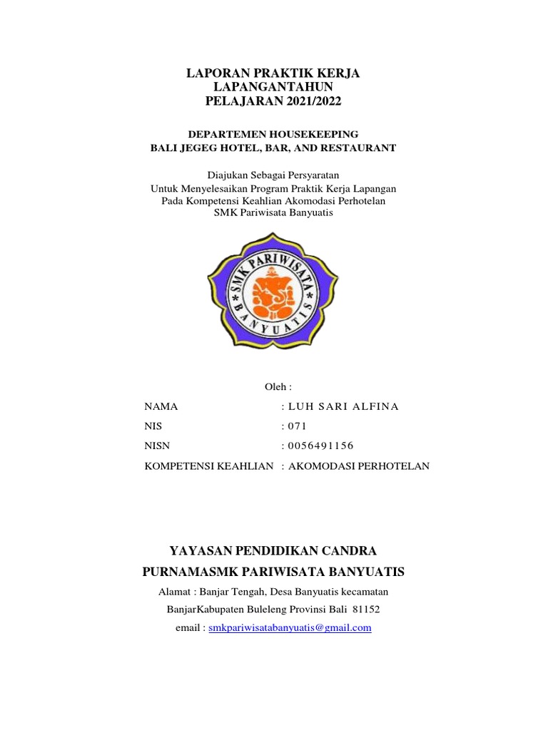 Laporan Sari | PDF | Karier & Perkembangan