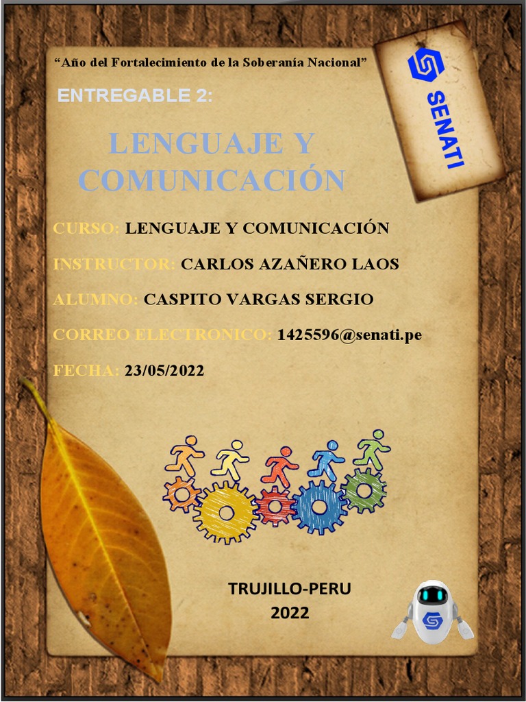 Entregable 1 Senati Lenguaje Comunicacion 2022 | PDF | Estación Espacial Internacional