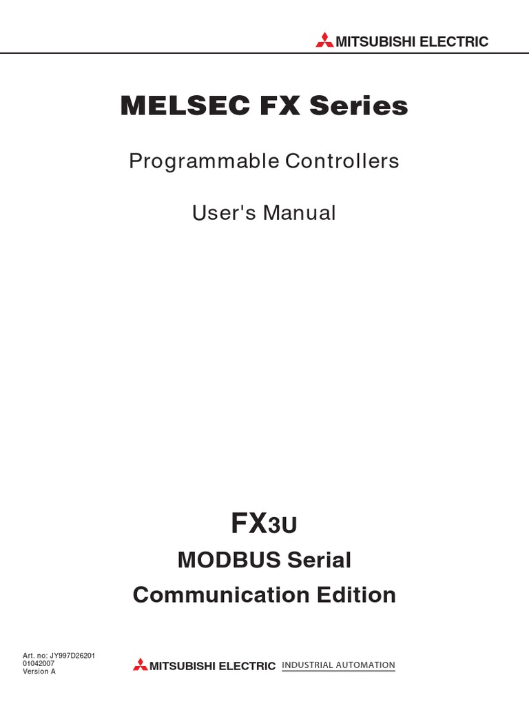 FX3U-MODBUS - Manual | PDF