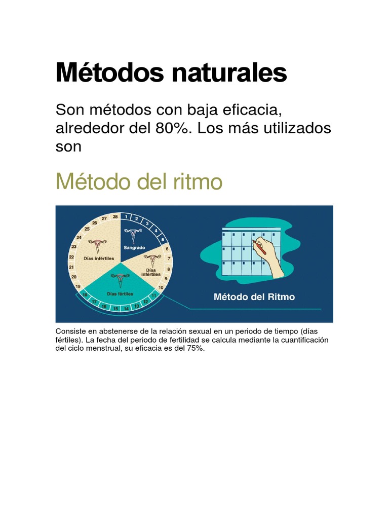 Métodos Naturales | PDF