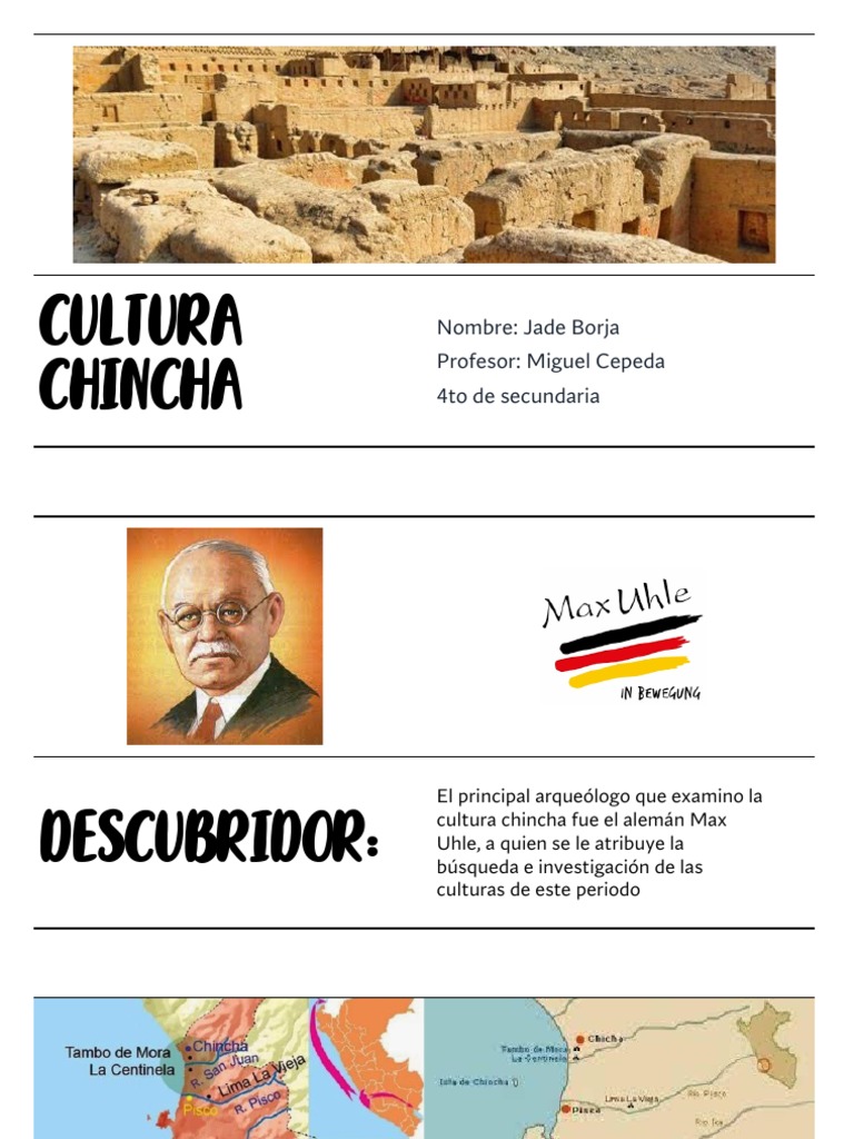 Max Uhle y la Cultura Chincha | PDF