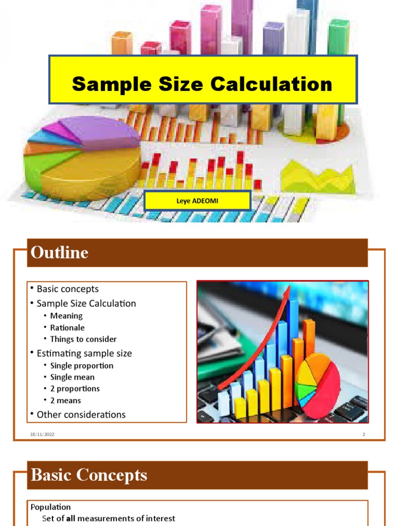 Sample Size Calculation Guide | PDF | Type I And Type Ii Errors | Standard Deviation