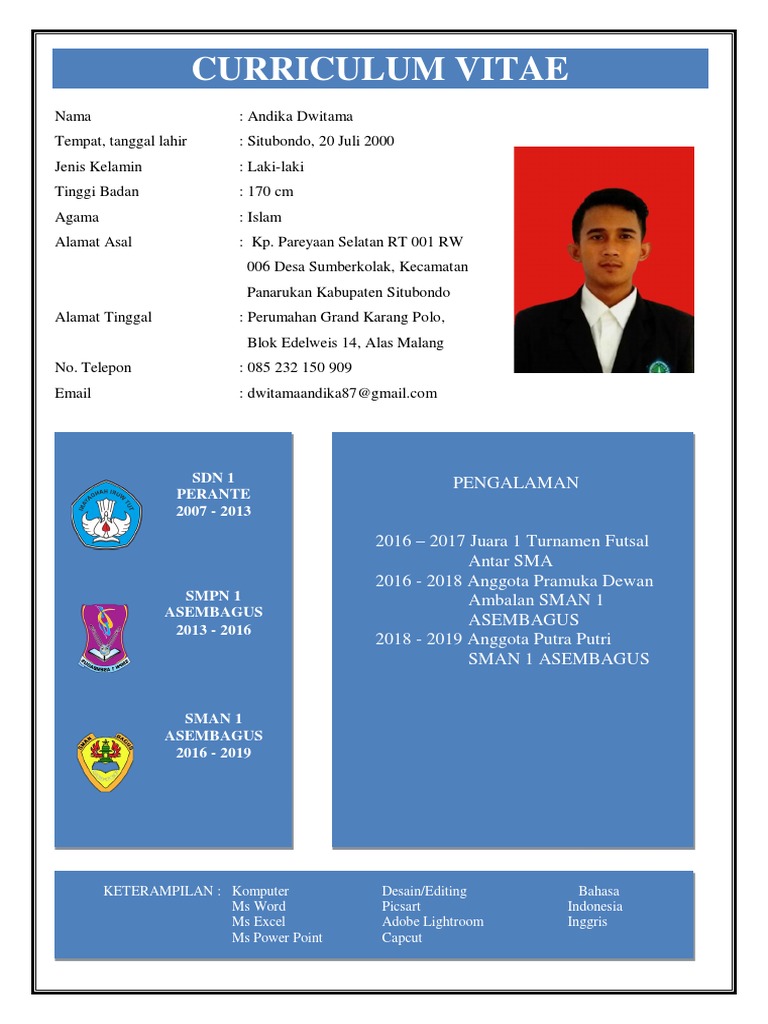 CV Andika | PDF