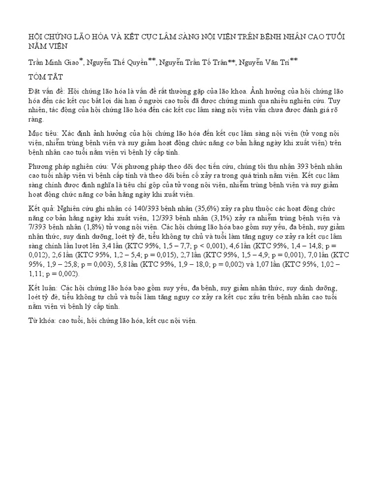 Tap Chi YHoc | PDF