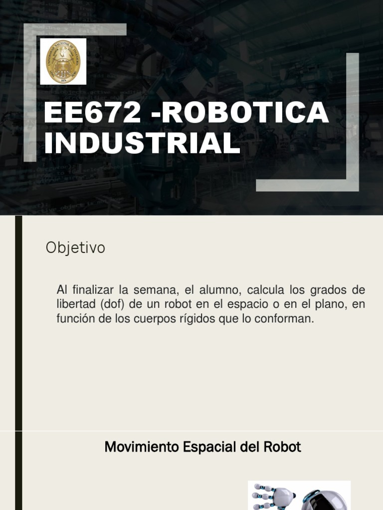 S03 - Movimiento de Un Sistema Robotico - Parte1 | PDF | Esfera | Robot S03 - Movimiento de Un Sistema Robotico - Parte1 | PDF | Esfera | Robot