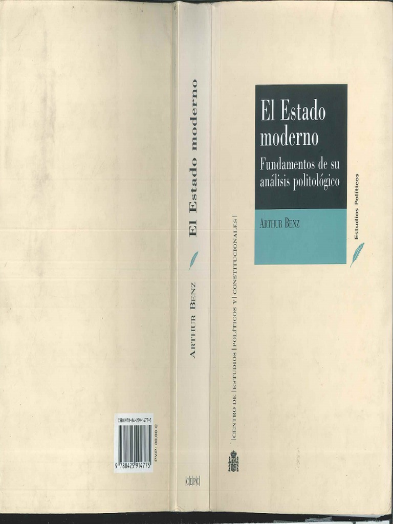 El Estado Moderno, Fundamentos de Sus Análisis Politológico. - Arthur ...