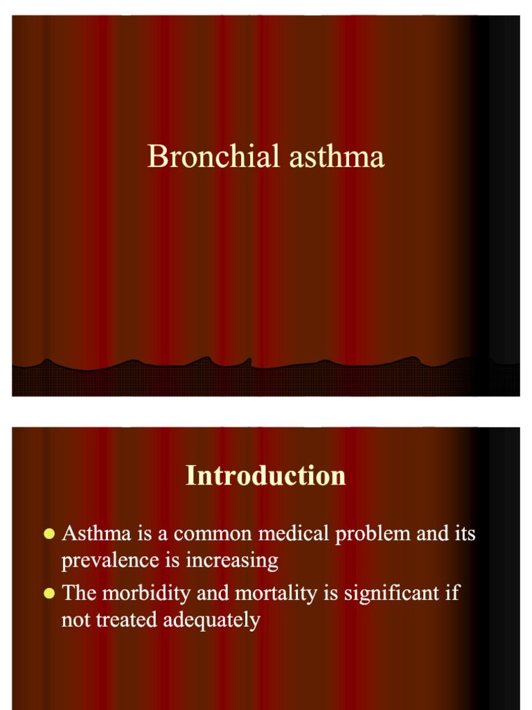 Bronchial Asthma | PDF | Asthma | Respiratory Tract