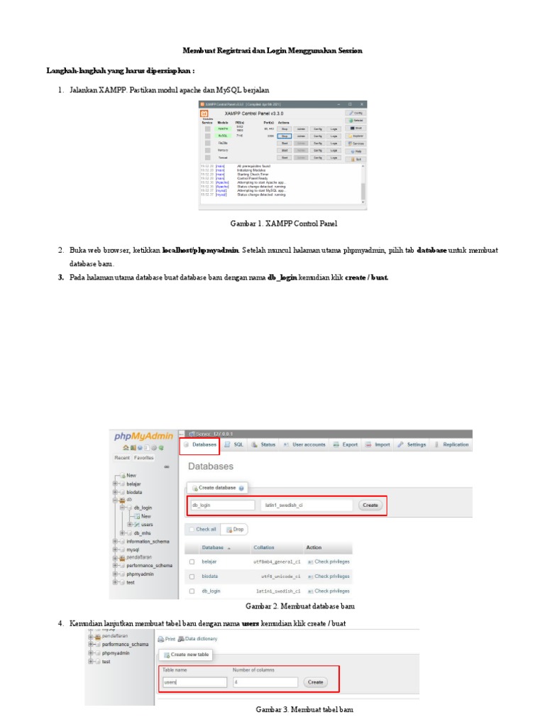 Membuat Login Session | PDF