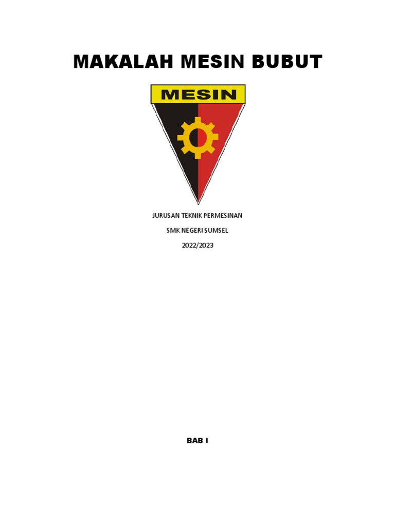 Makalah Mesin Bubut | PDF