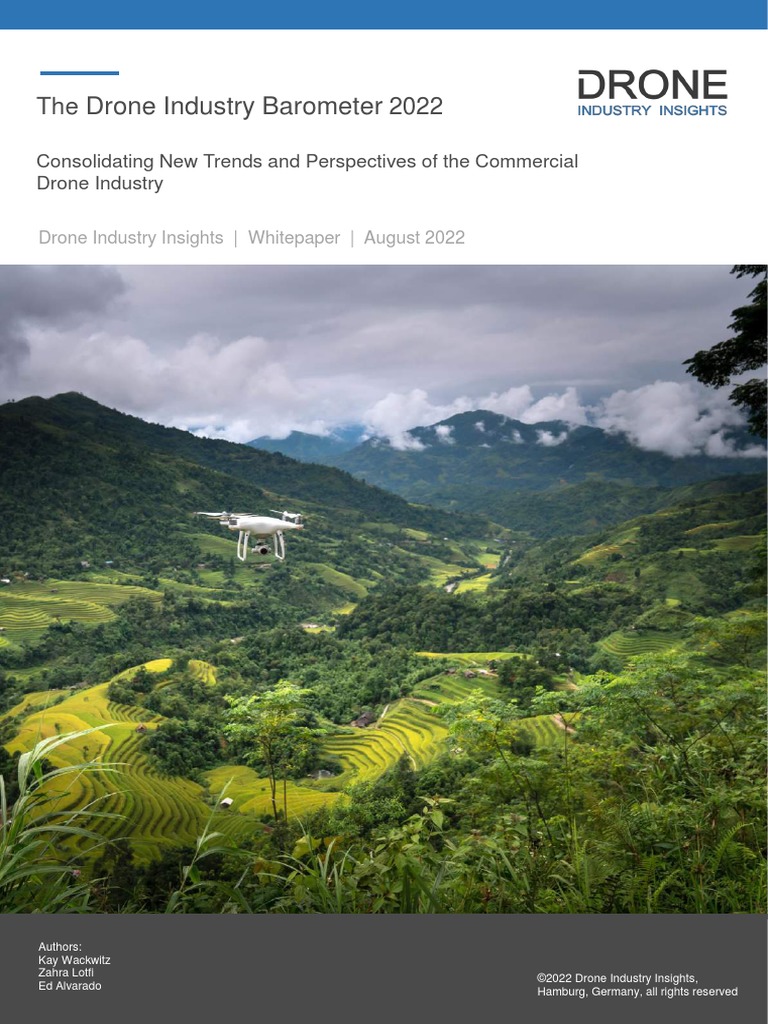 Drone Industry Barometer 2022 | PDF | Unmanned Aerial Vehicle | Optimism