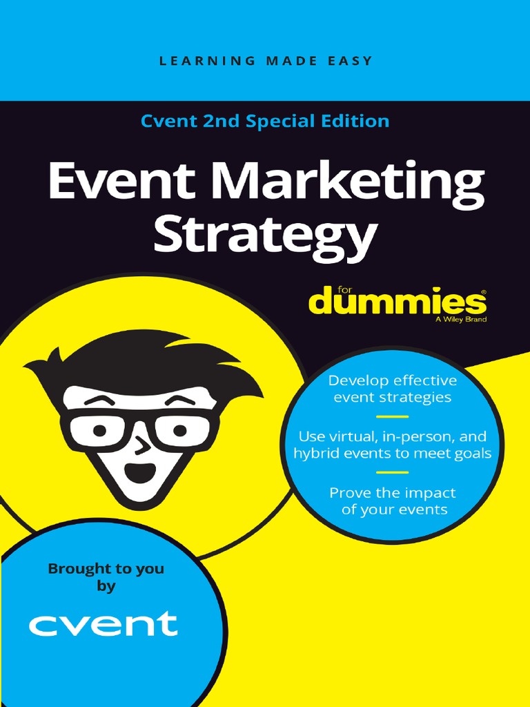 Cvent Event Marketing Strategy For Dummies | PDF | Marketing | Sales