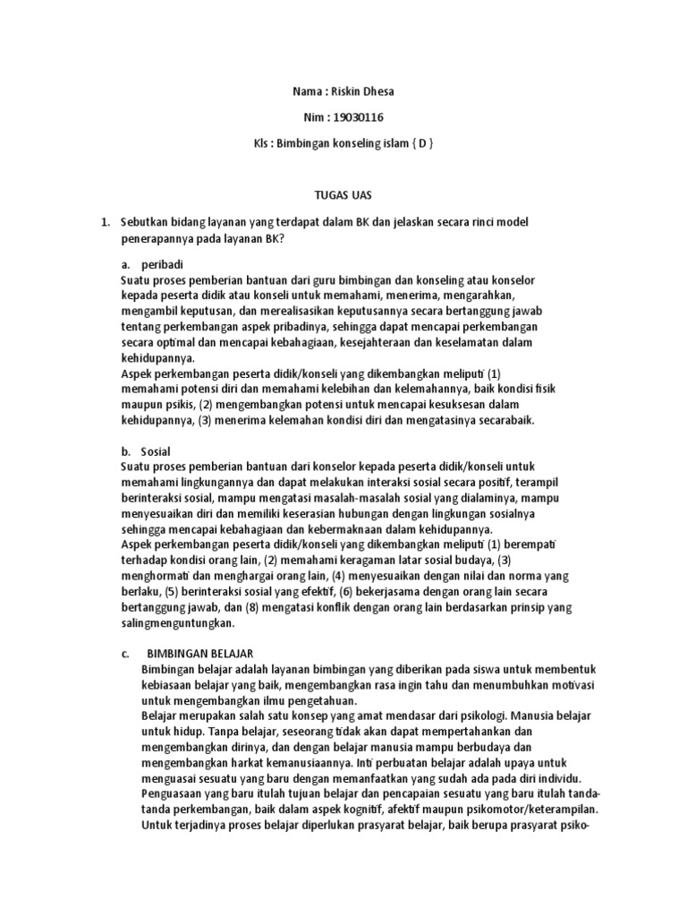 Tugas Uas Klasikal | PDF