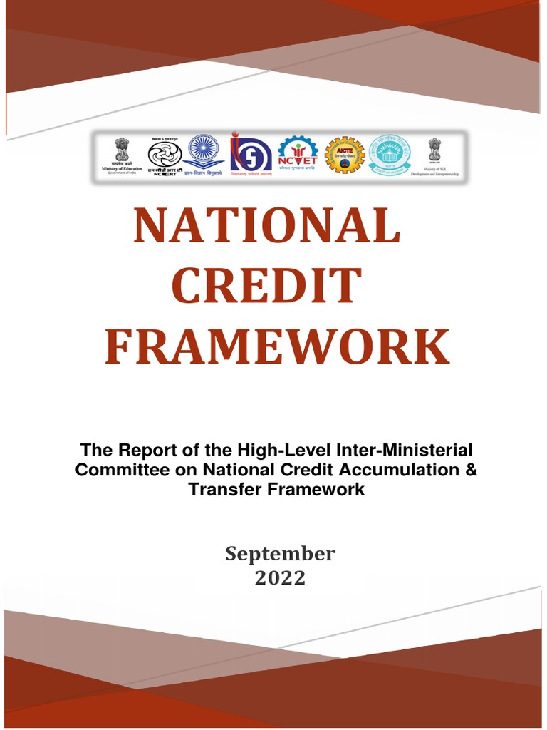 National Credit Framework | PDF | Vocational Education | Course Credit