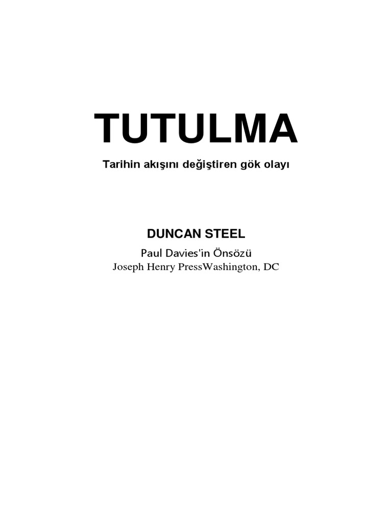 Tutulma-Tarihin Akışını Değiştiren Gök Olayı | PDF