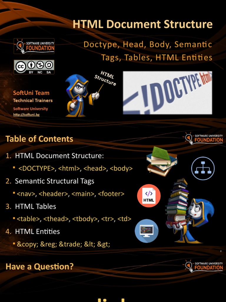 HTML Structure | PDF | Html | Html Element
