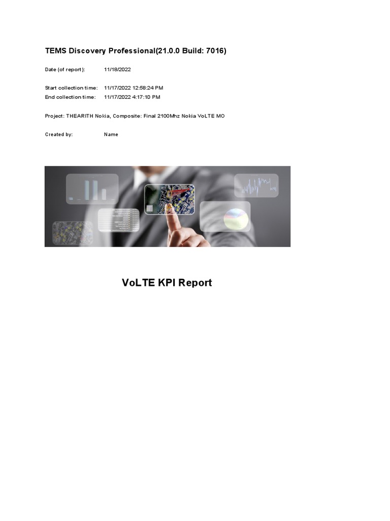 Volte Kpi Report | PDF