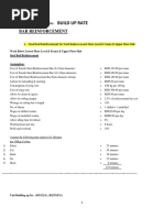 Rate Build Up Template | PDF | Building Engineering | Engineering