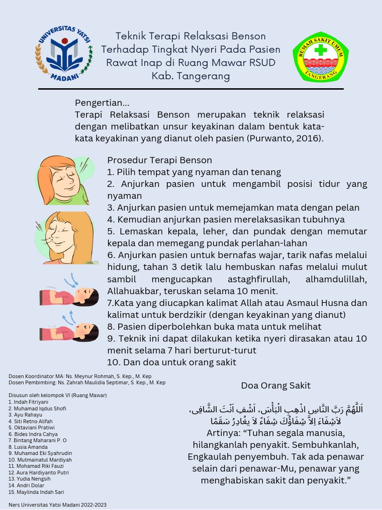 Terapi Relaksasi Benson | PDF