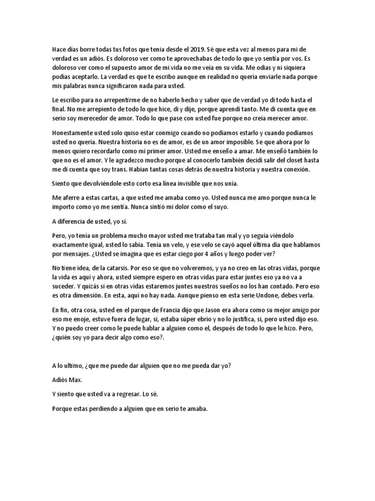 Documento | PDF | Amor