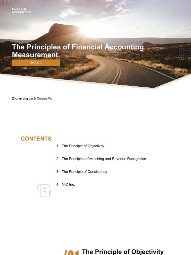 The Principle of Financial Accounting Measurement | PDF | Revenue ...