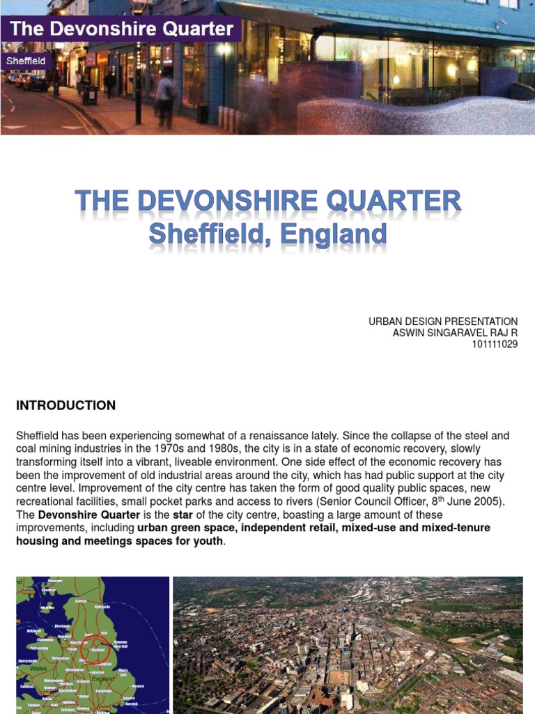 Case Study Devonshire Quarter | PDF