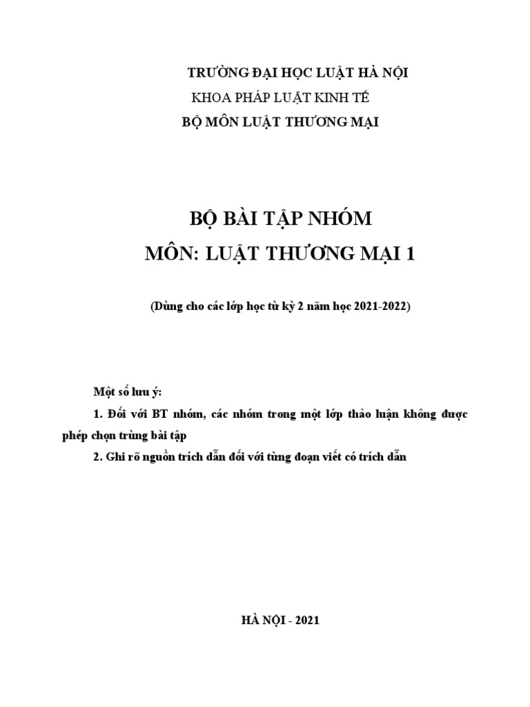 Đề BTN môn LTM 1 kỳ 2 - Website | PDF