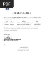 Certificate of Employment | PDF