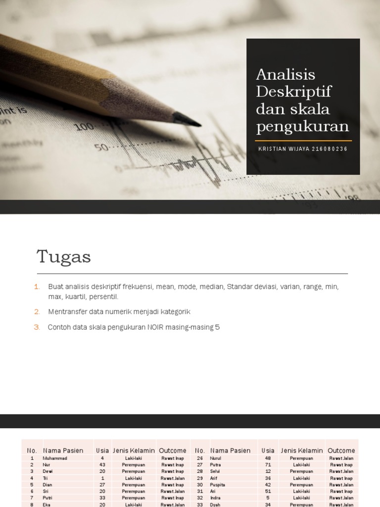 Analisis Deskriptif Dan Skala Pengukuran | PDF