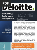 Deloitte's Performance Management Reinvention | PDF | Performance ...