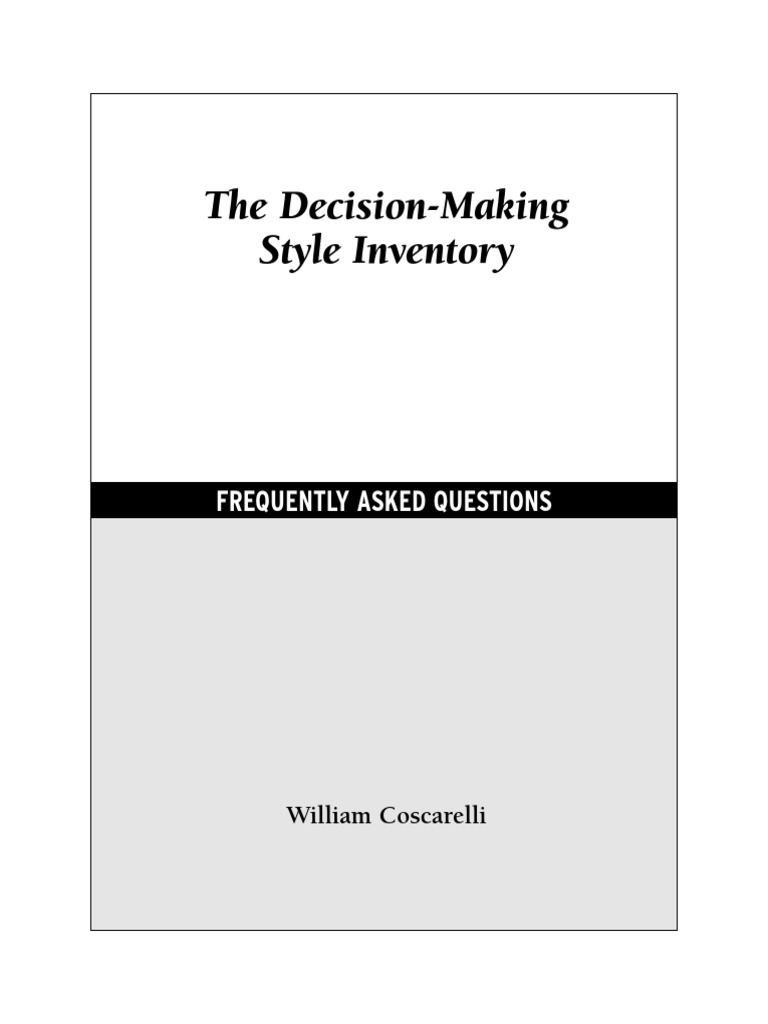 DMSI | PDF | Decision Making | Inventory