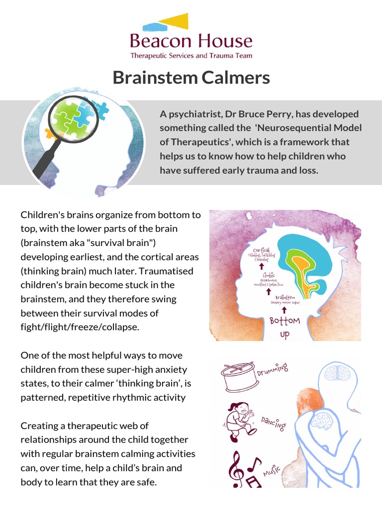 Brainstem Calming Activities for Traumatized Children | PDF | Brain ...
