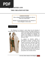 Ancient Tagalog Deities | PDF | Deities | Goddess
