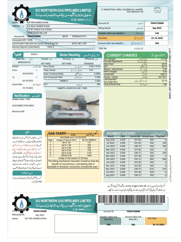 Gass Bill | PDF