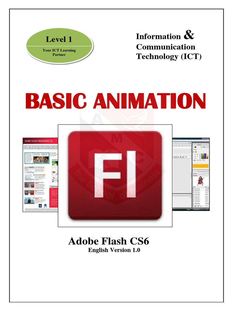 Basic Animation (Adobe Flash) - Level 1 | PDF | Adobe Flash | Page Layout